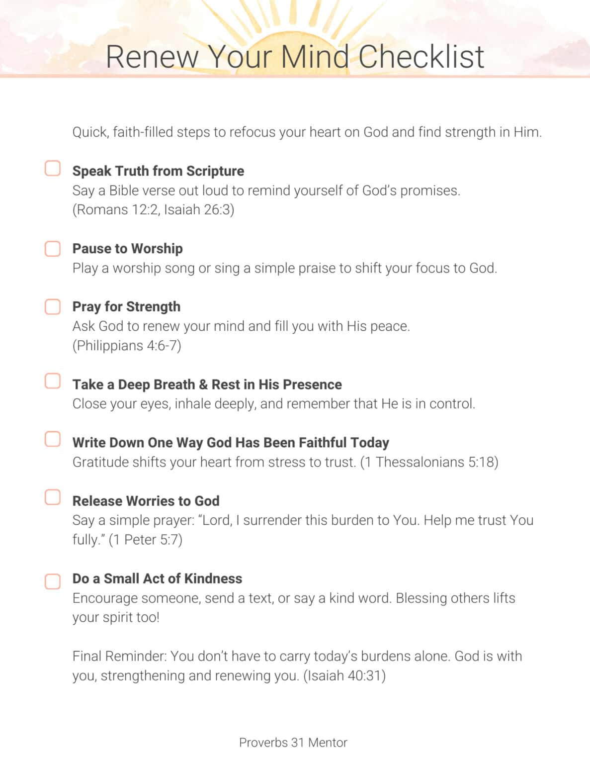 How Renew Your Mind and Spirit When You’re Weary to the Core