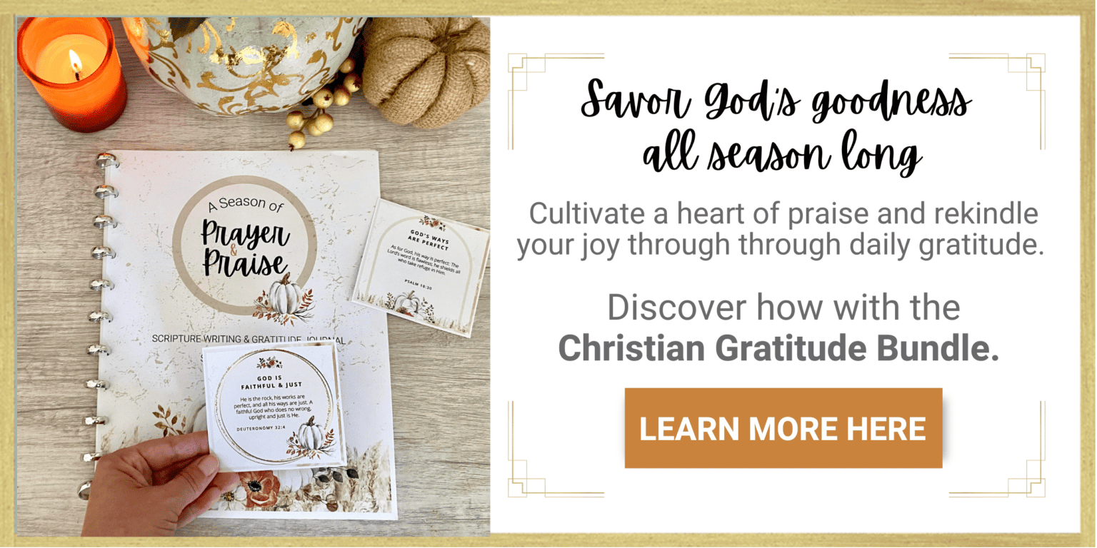 100 Christian Gratitude Journal Prompts: A Daily Challenge