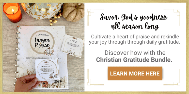 100 Christian Gratitude Journal Prompts: A Daily Challenge