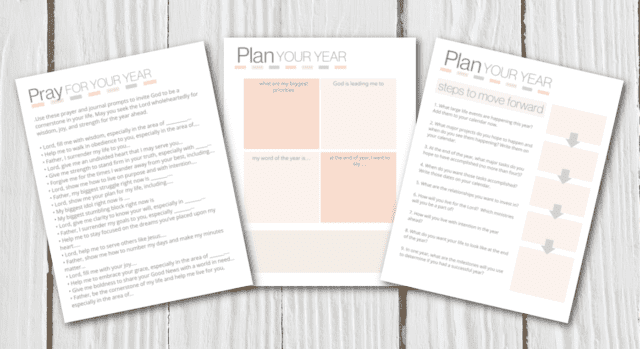 How to Plan Your Life and Live on Purpose as a Woman of God
