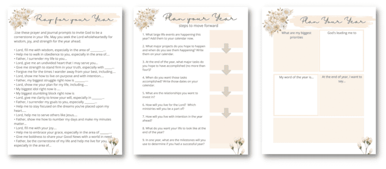 Abundant Life Planner for Women Who Want to Live on Purpose