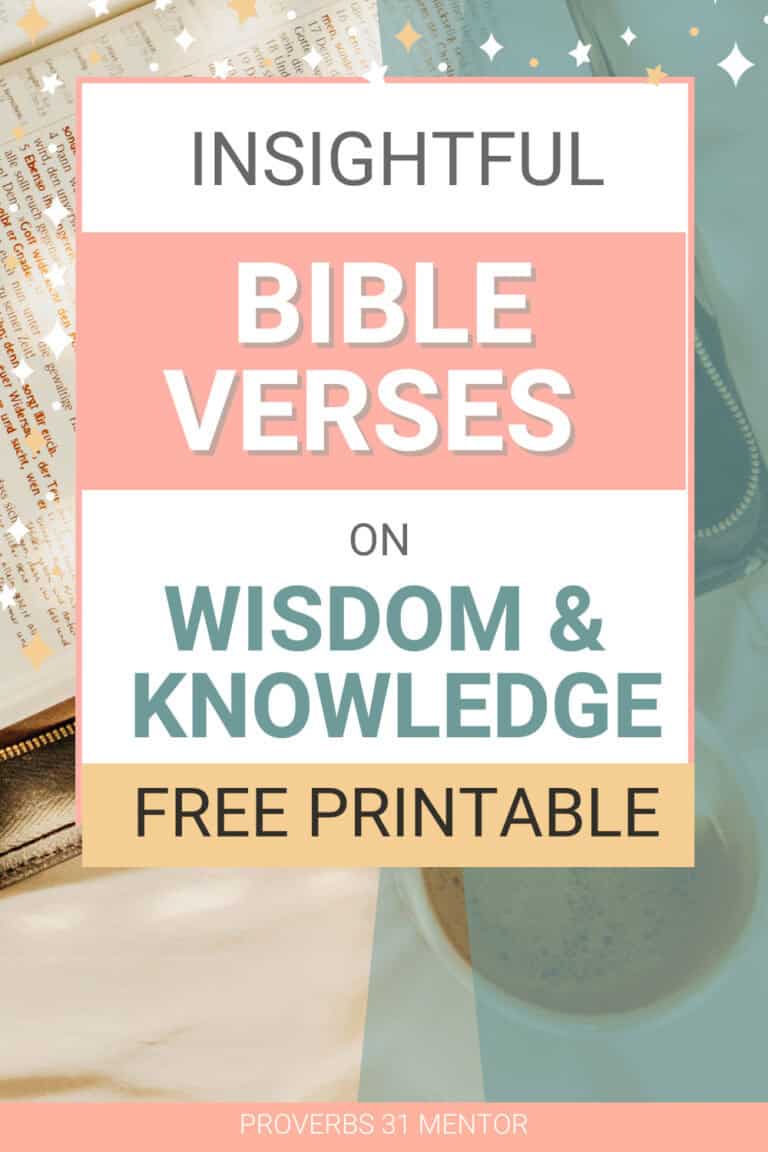 Insightful Bible Verses About Wisdom and Knowledge