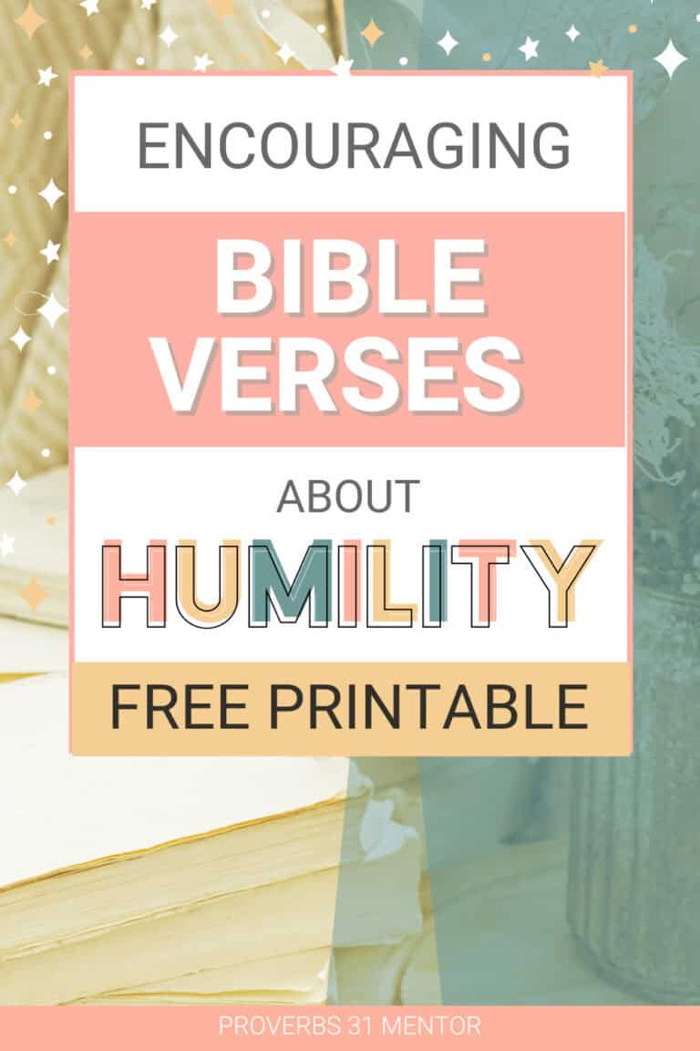 Encouraging Bible Verses About Humility and Being Humble