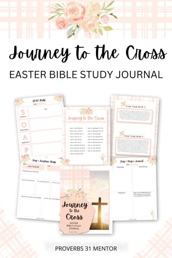 Journey to the Cross: Easter Bible Study Journal